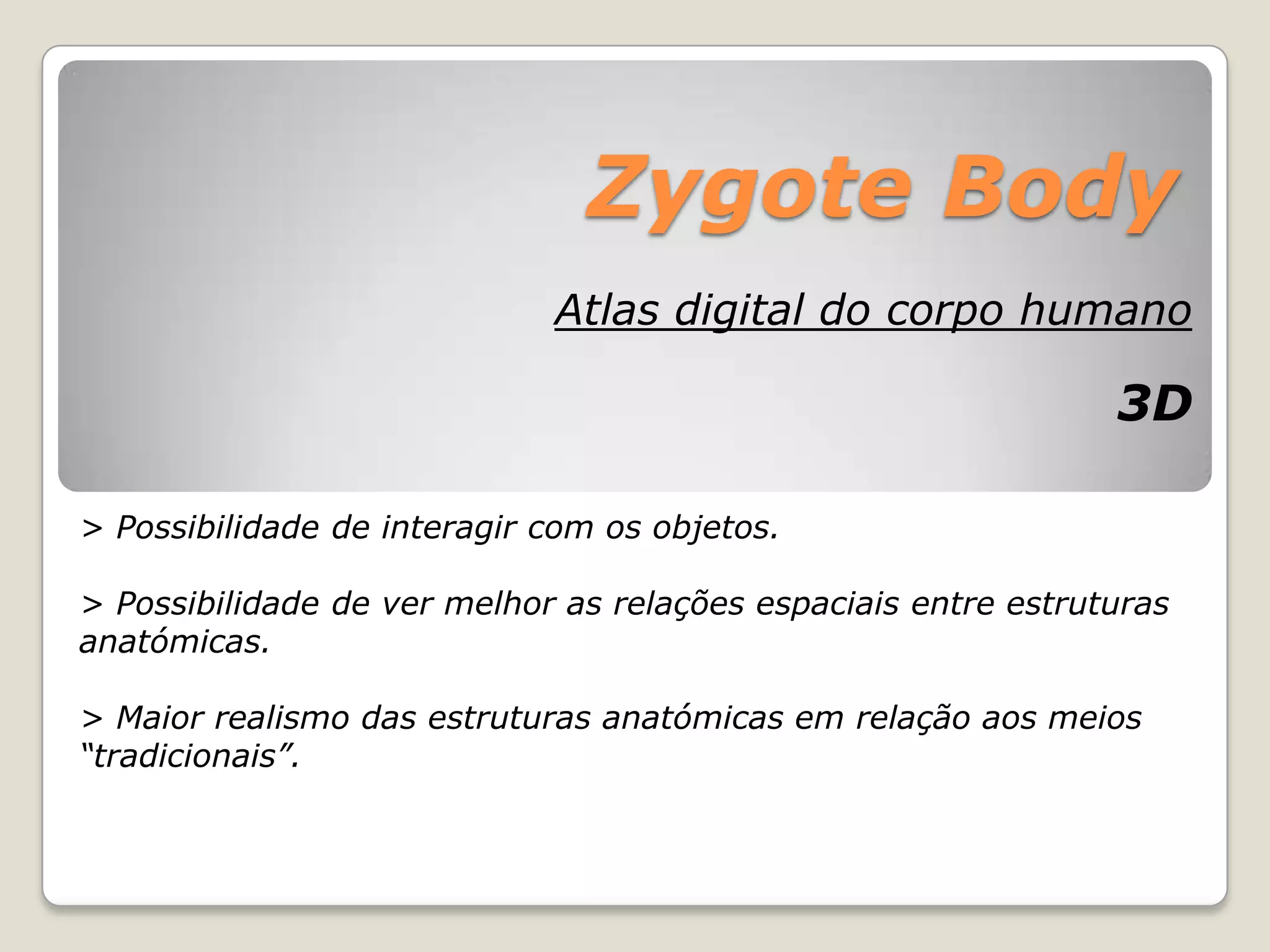 Zygote Body | PPT