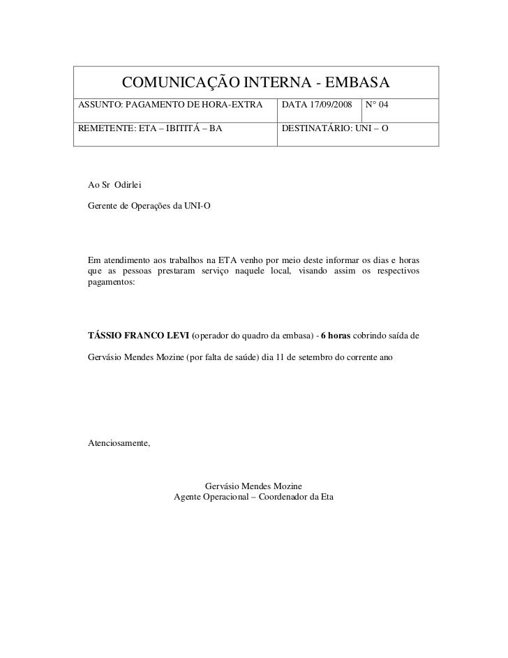 Comunicação interna