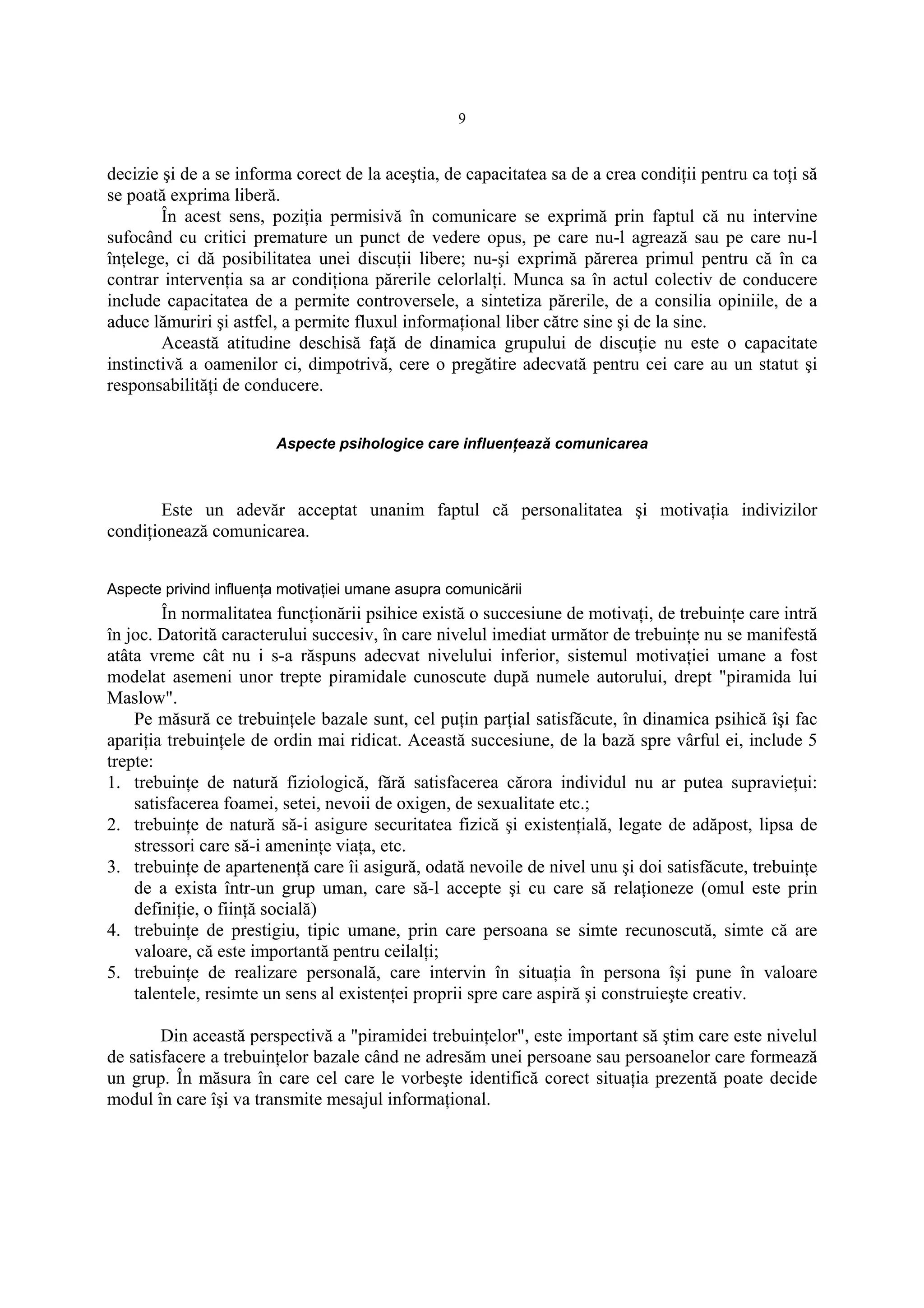 Comunicare Organizationala M Minulescu | PDF