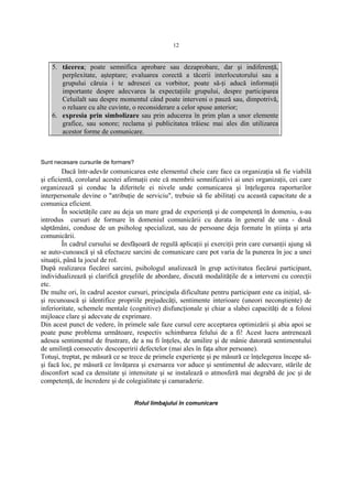 Comunicare Organizationala M Minulescu | PDF