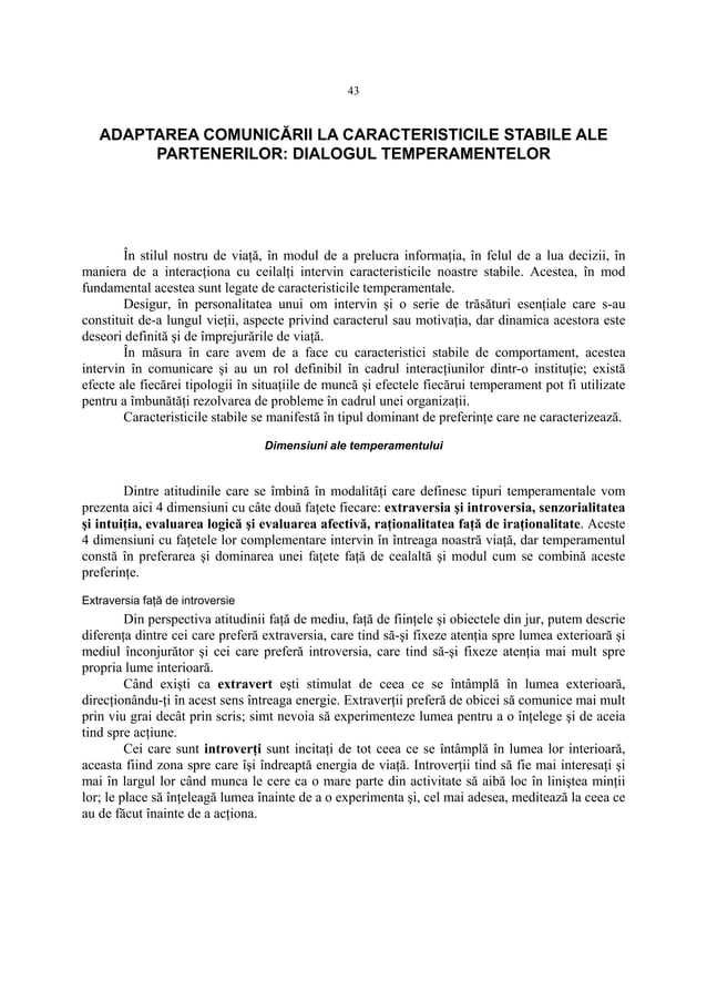 Comunicare Organizationala M Minulescu | PDF