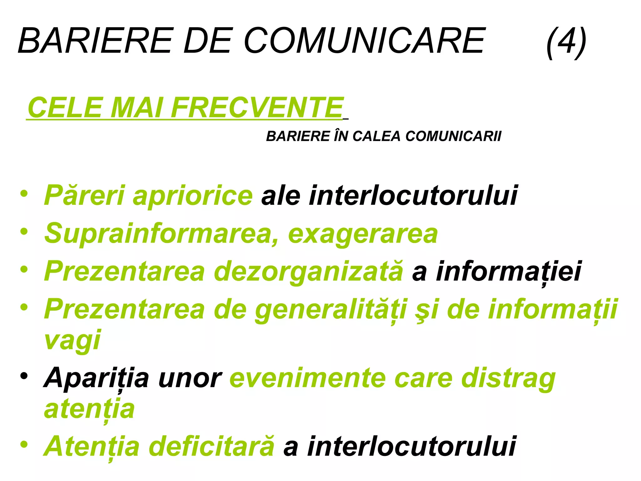 Comunicarea | PPT