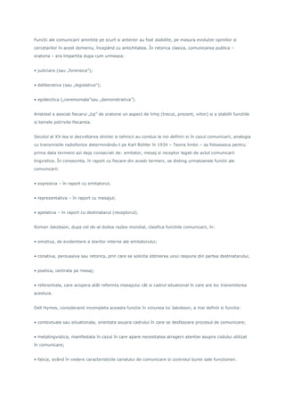 Comunicarea | DOC