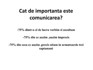 Comunicarea | PPTX
