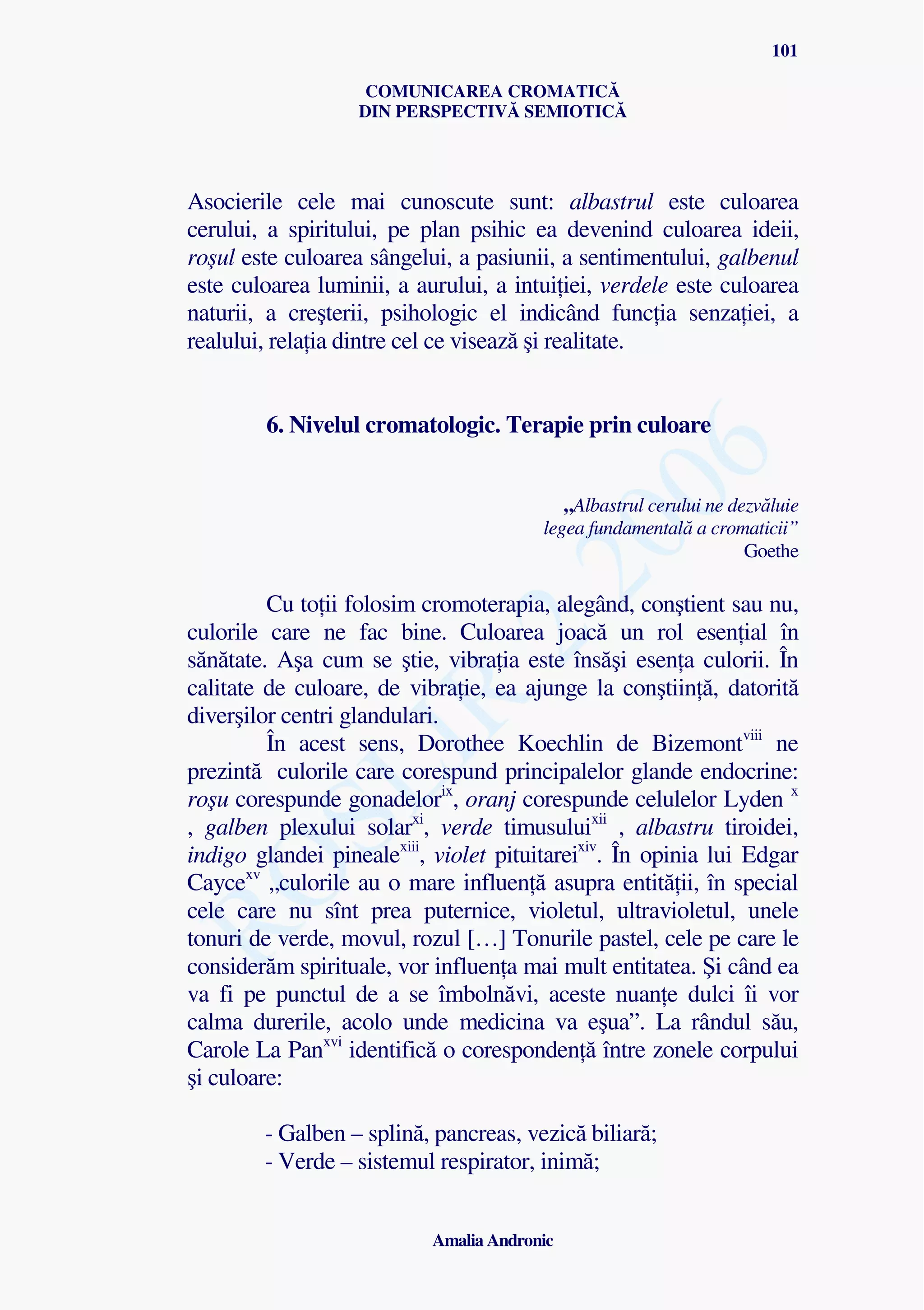 Comunicarea cromatica roslir 2006 | PDF