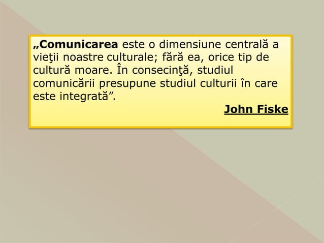 Comunicarea interculturala | PPTX