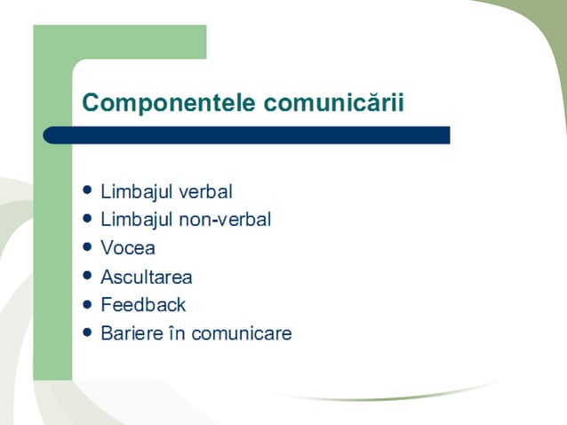 Comunicarea non verbală | PPTX