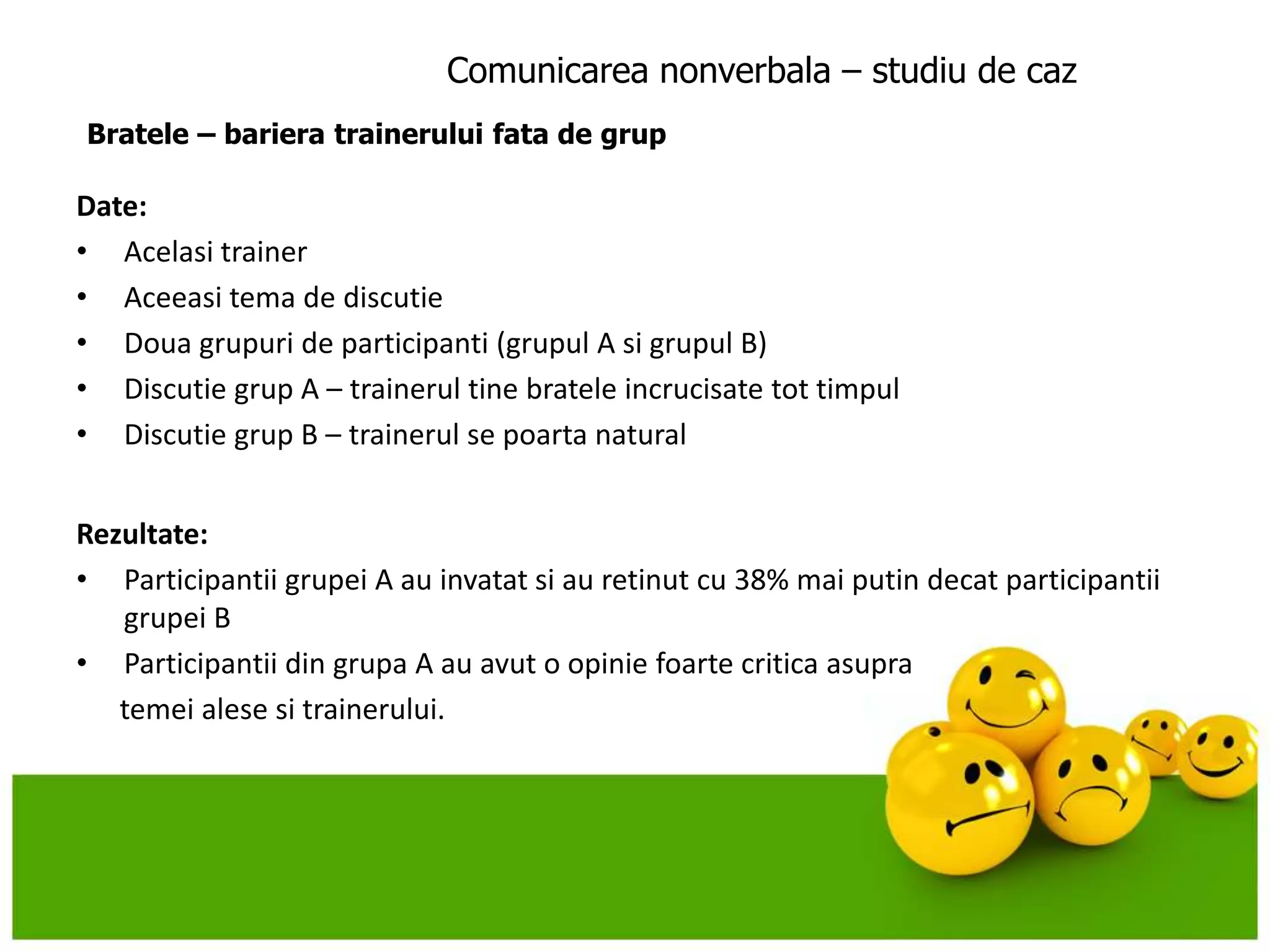 Comunicarea nonverbala | PPTX