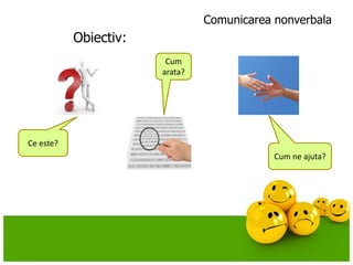 Comunicarea nonverbala | PPTX