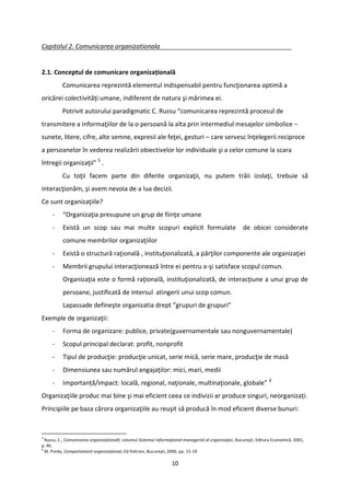 Comunicarea organizationala | PDF