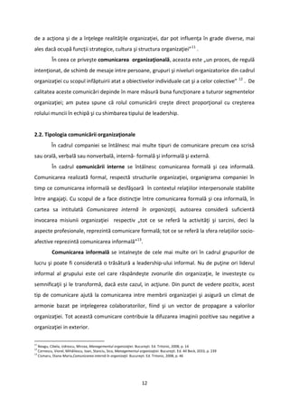 Comunicarea organizationala | PDF