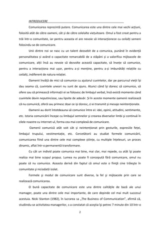 Comunicarea organizationala | PDF