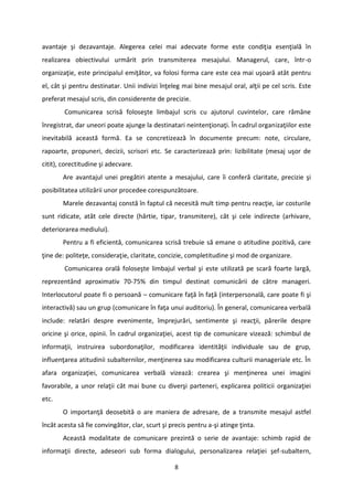 Comunicarea organizationala | PDF