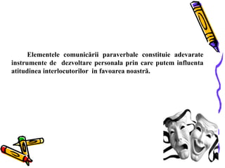 Comunicarea paraverbală | PPT