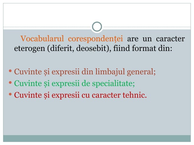 Comunicarea scrisa | PPT