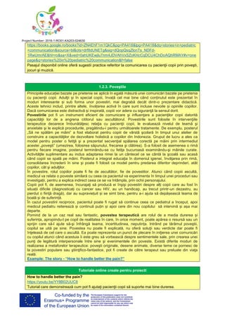 Comunicare cu pacientul copil | PDF