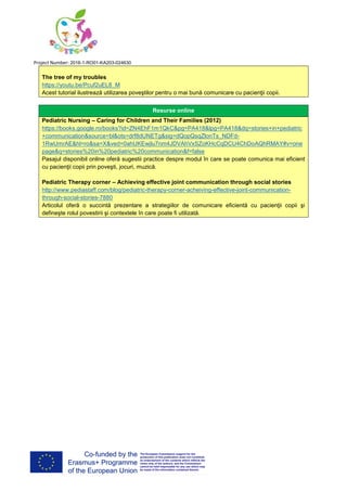 Comunicare cu pacientul copil | PDF