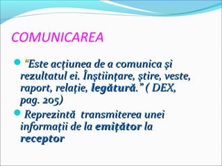 Comunicare eficienta | PPT