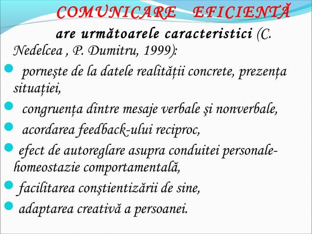 Comunicare eficienta | PPT