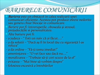 Comunicare eficienta | PPT