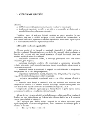 Comunicare manageriala | PDF