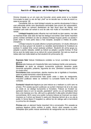 Comunicare non verbala | PDF