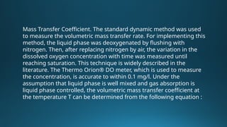 Design of a gas-liquid unbaffled stirred tank with a concave blade | PPTX