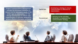 Project Communication Management PMBOK 6th edition | PDF