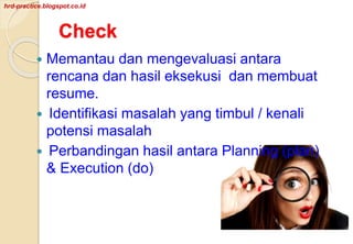 Comunication & pdca hr practice | PPT