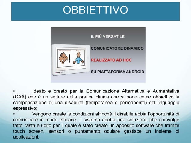 Comunicatore CAA | PPTX