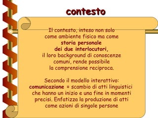 Comunicazione | PPT