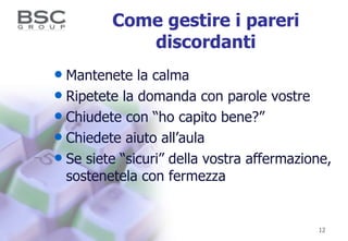 Comunicazione Non Verbale & Tecniche Di Gestione D Aula | PPT