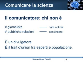 Comunicazione scientifica | PPT