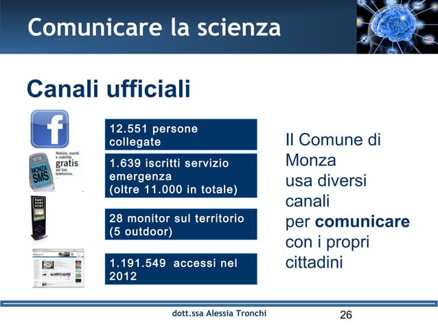 Comunicazione scientifica | PPT