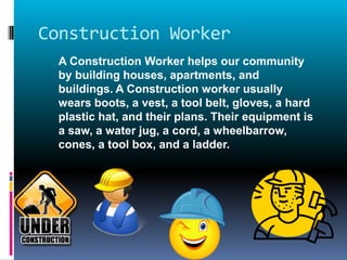 Community helpers | PPTX