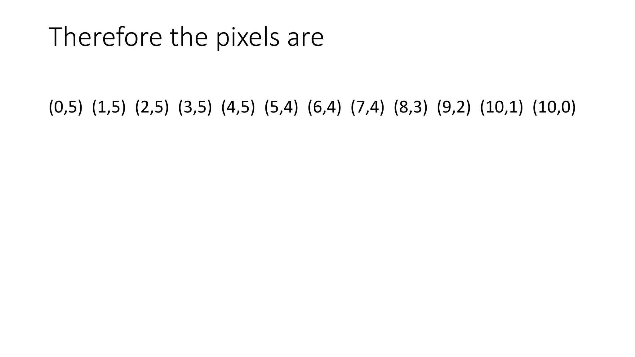 Comuter graphics ellipse drawing algorithm | PPTX