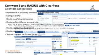 Comware and ClearPass integration .pptx