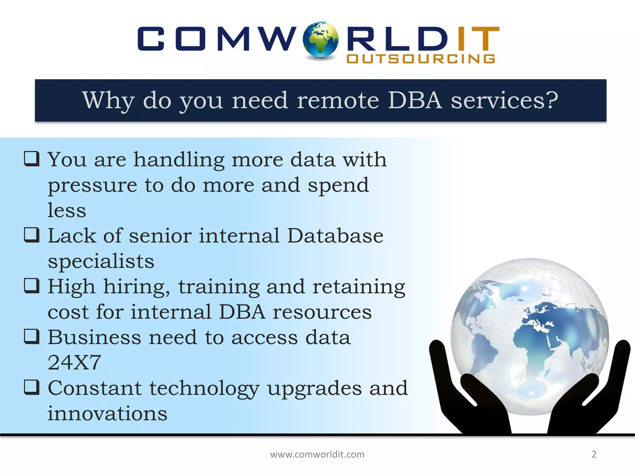 Offshore DBA Services | PPT