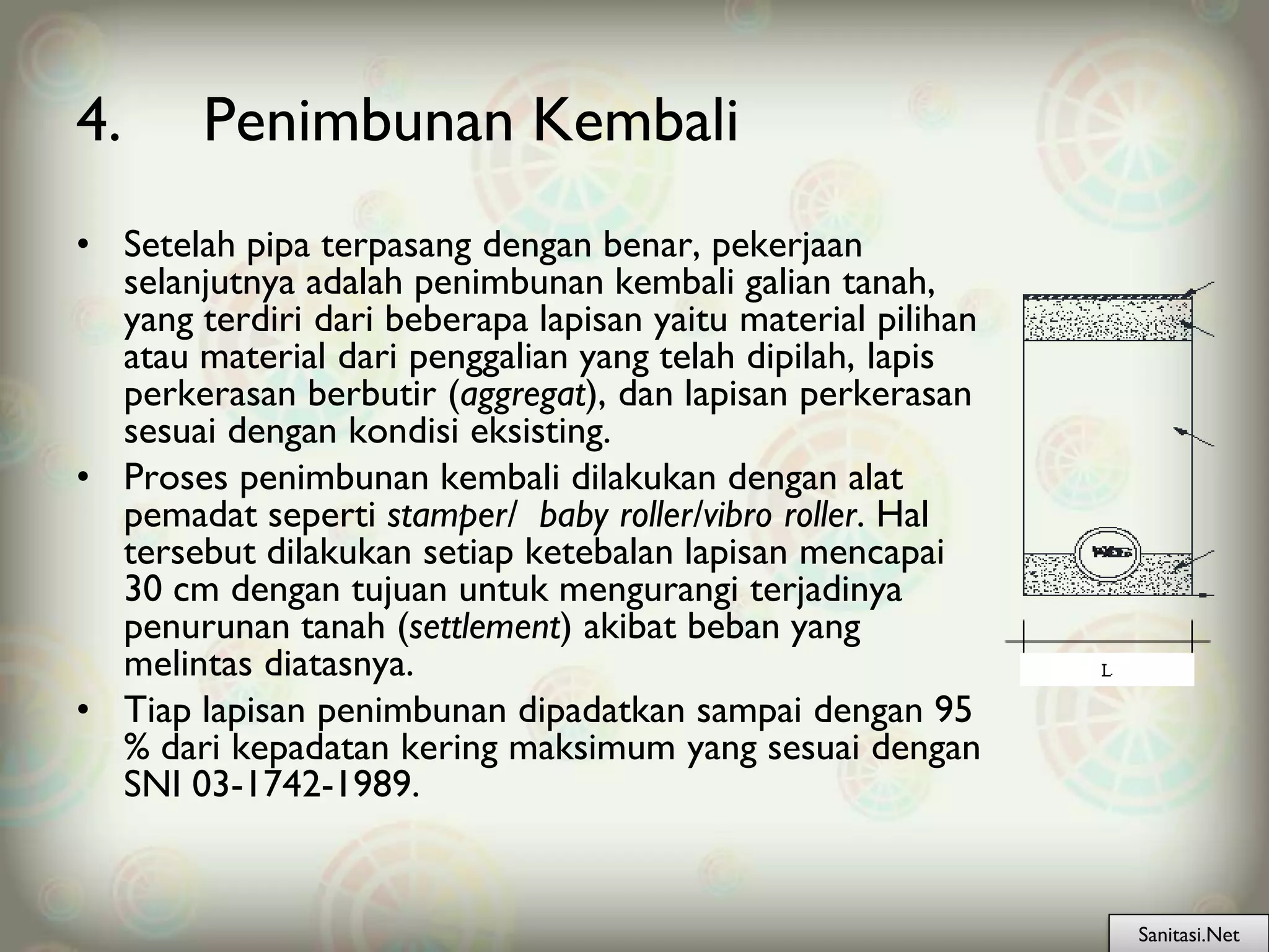 Tahap Konstruksi SPAL Pembangunan Unit Pengumpulan - Pipa Servis dan ...