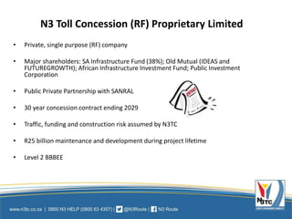 Effects of crashes on efficiency of the N3 toll route | PPT