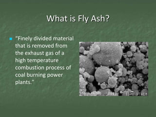 CON 123 Session 8 - Fly Ash | PPTX