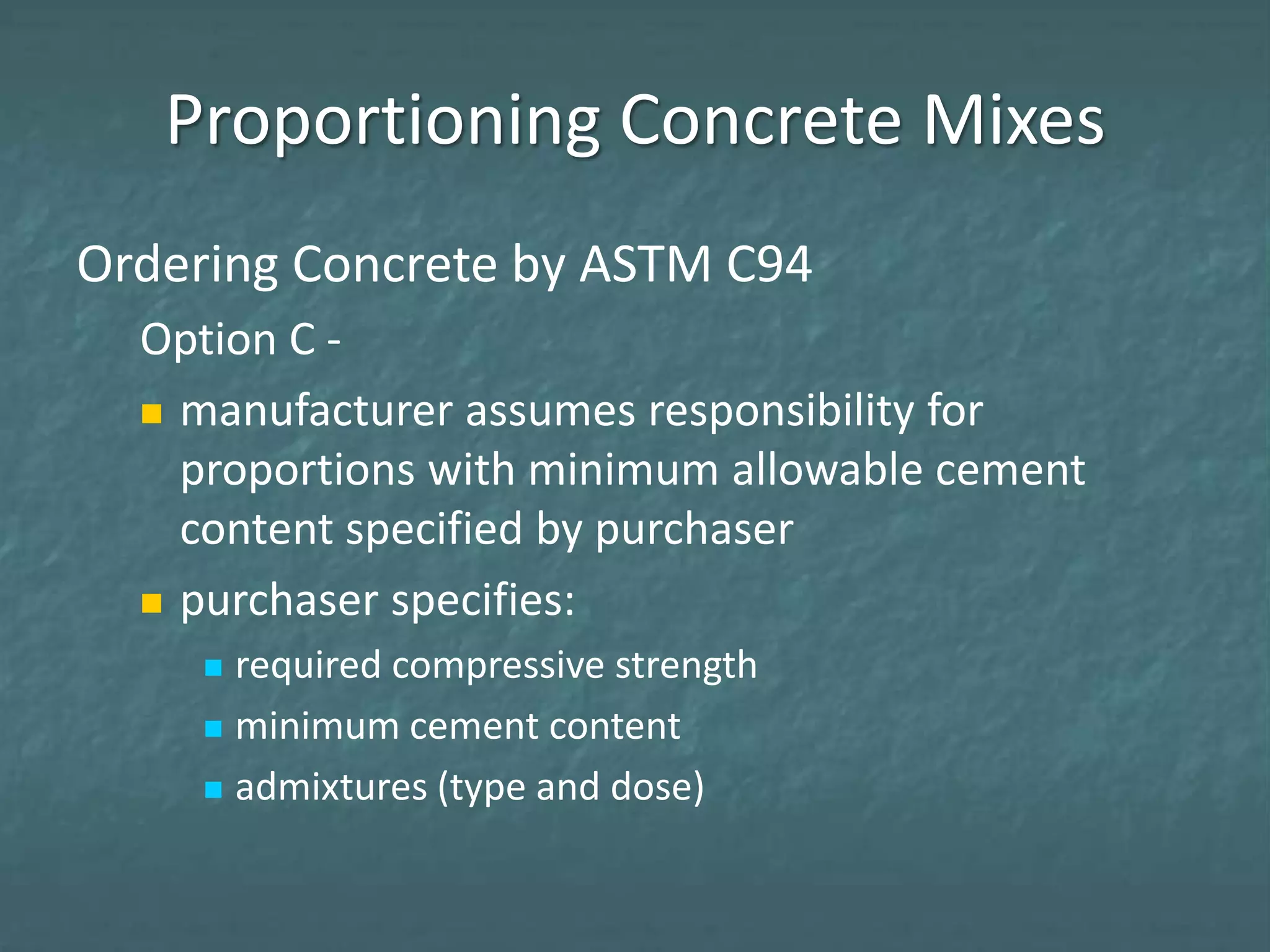 CON 124 Session 3 - Examples of Concrete Proportioning | PPTX