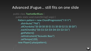 JFugue, Music, and the Future of Java [JavaOne 2016, CON1851] | PPT