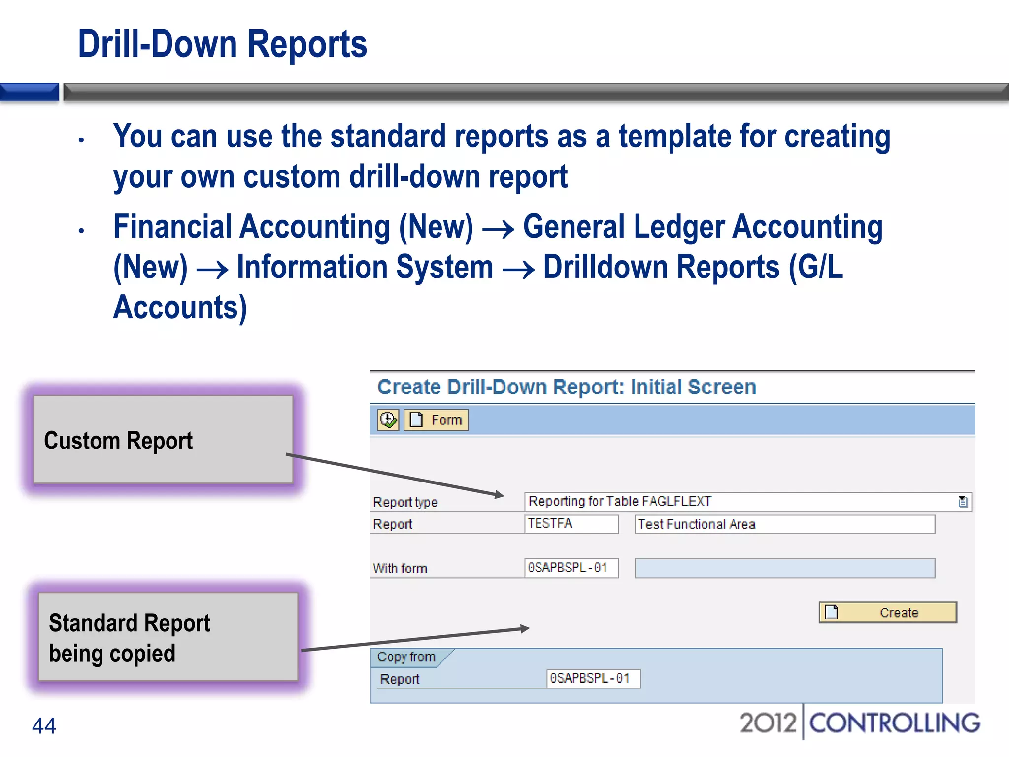 A guide to functional areas and cost of sales P&L reporting in the SAP® General Ledger | PPTX