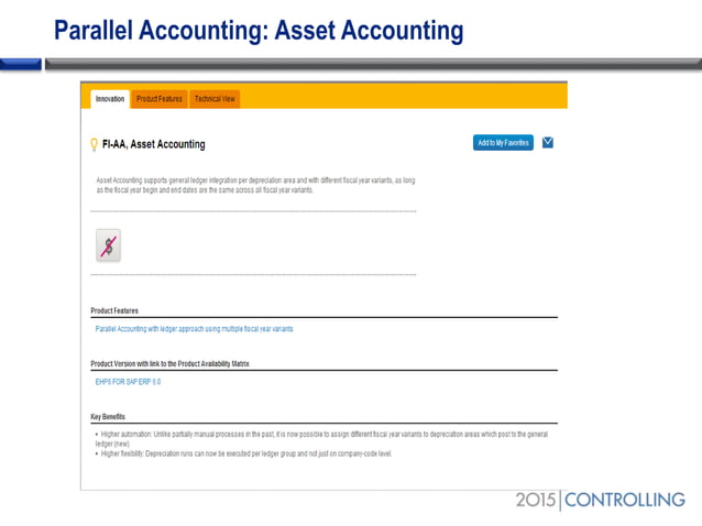 SAP’s innovations – Are you overlooking important functionality in SAP Controlling? | PPT