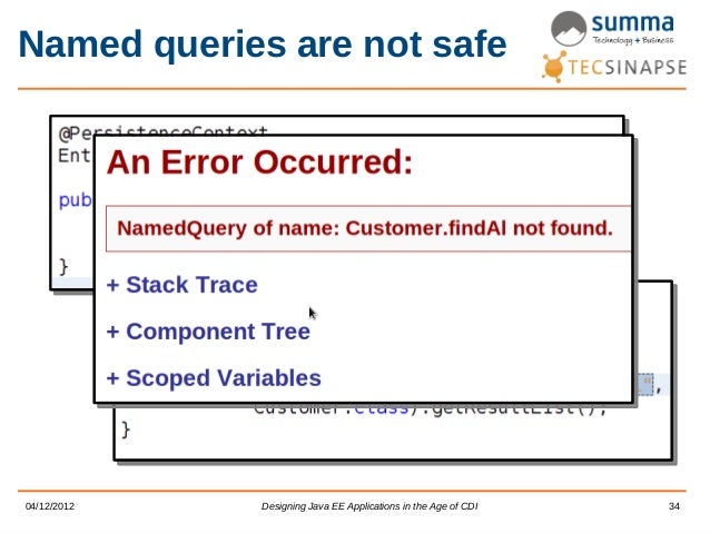 Designing Java EE Applications in the Age of CDI
