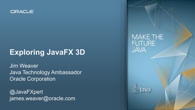 Exploring-javafx-3d | PPT