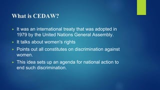 Convention on the elimination of all forms of discrimination against ...