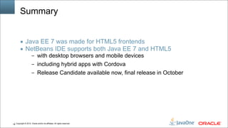 Coding for Desktop and Mobile with HTML5 and Java EE 7 | PDF | Web ...