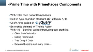 JavaOne - 10 Tips for Java EE 7 with PrimeFaces | PPT